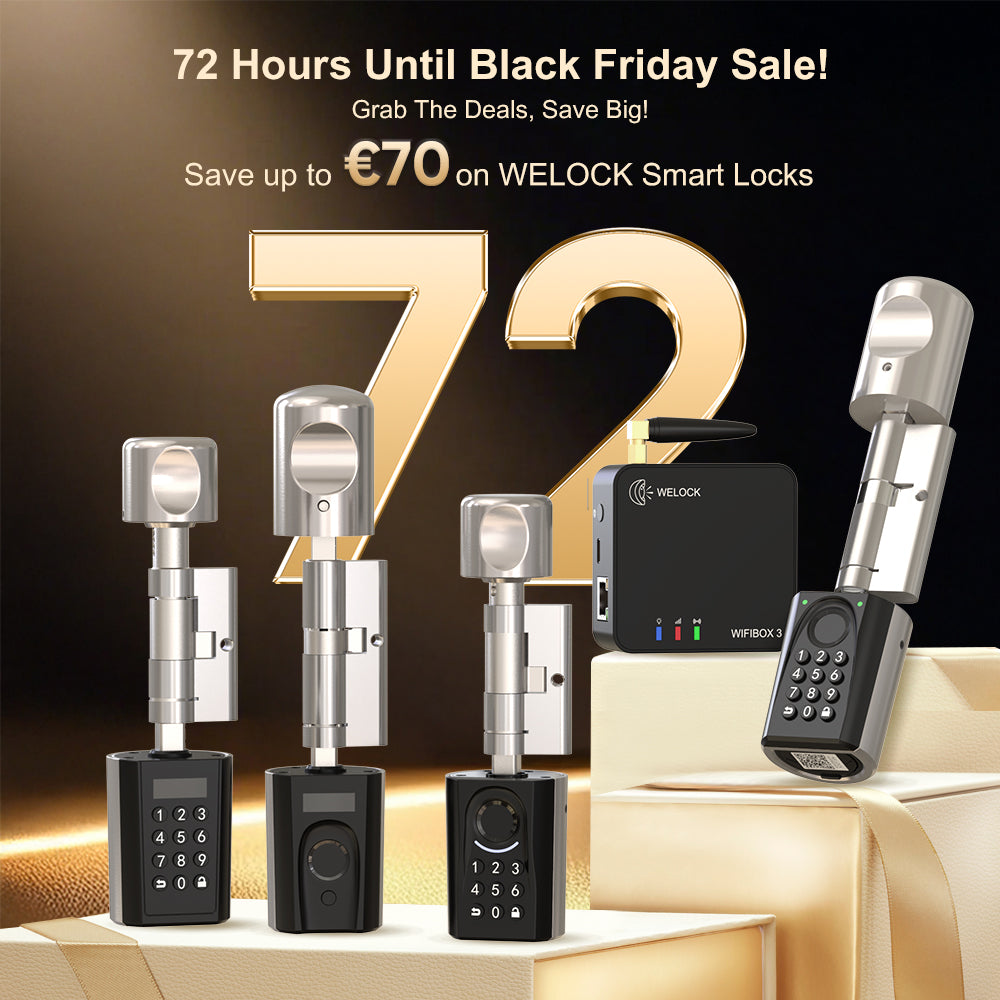 WELOCK Black Friday Deals | Save Up to €70 on Smart Locks