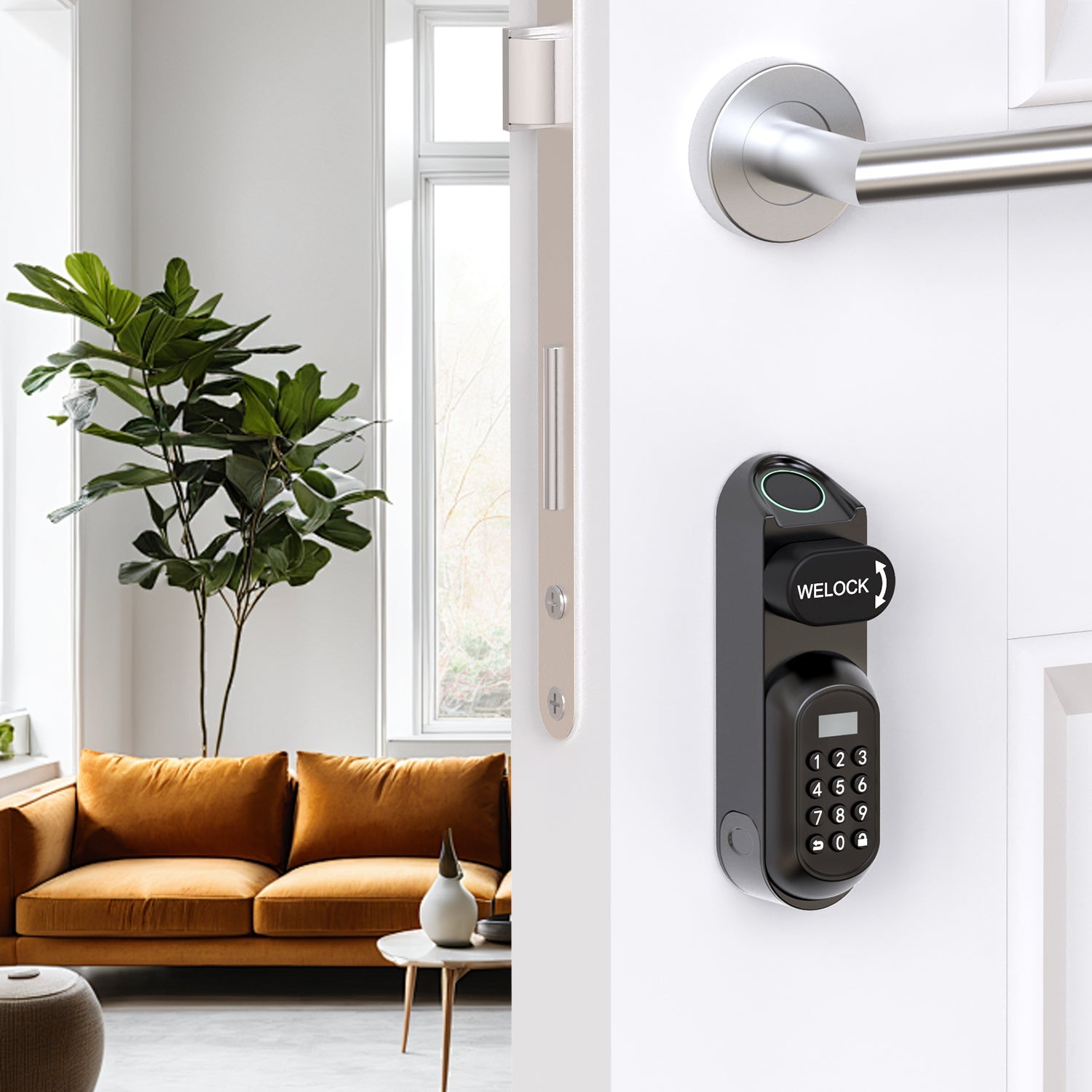 WELOCK U81 Smart Lock 6-in-1 Euro Cylinder with Home Assistant